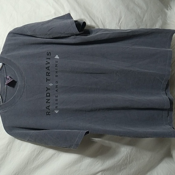 Authentic Pigment | Shirts | Sale Rare Randy Travis Rise And Shine Tee ...